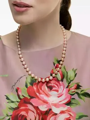 Coomi Affinity Knotted Pearl Necklace With Diamonds In 18k Yellow