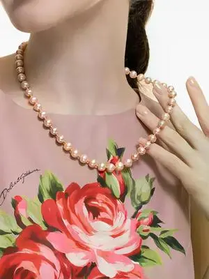 Coomi Affinity Knotted Pearl Necklace With Diamonds In 18k Yellow