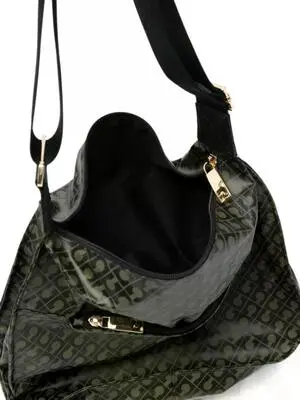 GHERARDINI Monogram Print Shoulder Bag