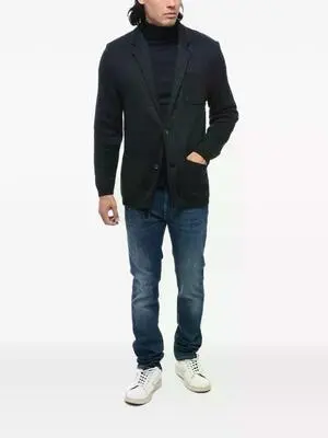 SUN HOUSE Single-breasted Knit Blazer
