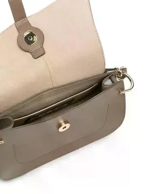 Furla Arch-logo Leather Shoulder Bag