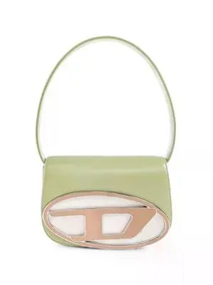DIESEL® 1dr Leather Shoulder Bag - Green