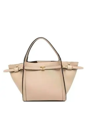 TOD'S Tod's T Timeless Tote Bag Neutrals