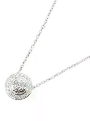Cartier 2010s D'amour Diamond Necklace In White Gold