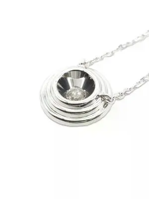 Cartier 2010s D'amour Diamond Necklace In White Gold