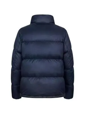 Sacai Quilted Funnel-neck Puffer Jacket - Blue