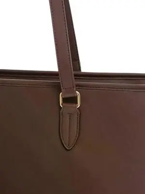 Moschino Logo-lettering Tote Bag - Brown