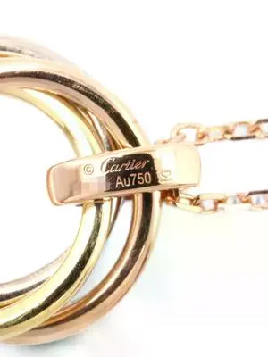 Cartier 2010s Trinity Diamond Necklace