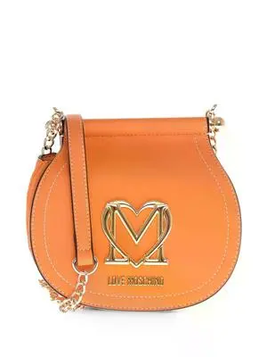 Moschino Mini Logo-plaque Chain-strap Shoulder Bag - Orange