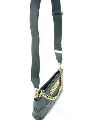 Moschino Quilted Crossbody Bag With Gold-tone Hardware