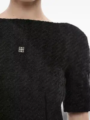 Givenchy Short-sleeve Mini Dress - Black