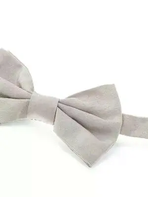 Corneliani Geometric-pattern Bow Tie - Neutrals