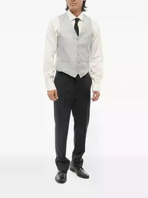 Corneliani Polka-dot Waistcoat