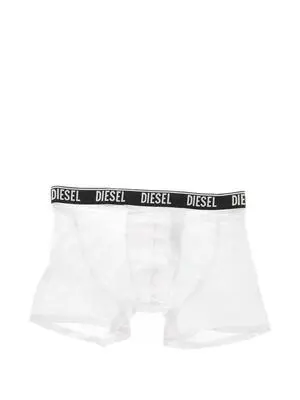 DIESEL® Logo-waistband Boxers - White