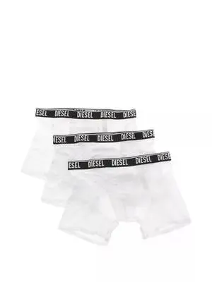 DIESEL® Logo-waistband Boxers - White