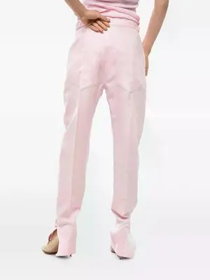 SETCHU Button-hem Tailored Trousers