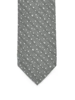 Corneliani Polka-dot Silk Tie