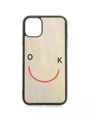 WOOD'D Graphic-print Iphone 11 Case - Neutrals