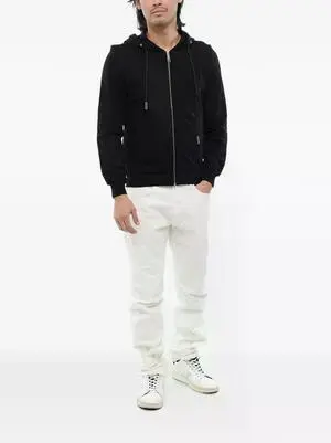 John Richmond Embellished Zip-up Hoodie