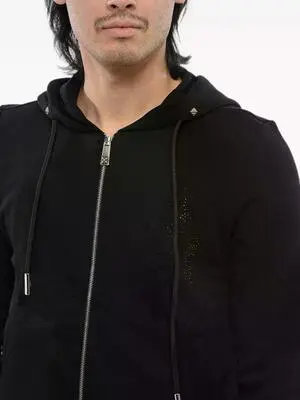 John Richmond Embellished Zip-up Hoodie