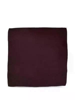 Corneliani Silk Satin Bow Tie And Pocket Square Set