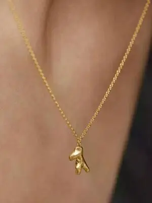 Monica Vinader Fragments Chain Necklace - Gold