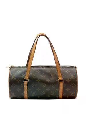LOUIS VUITTON Monogram Papillon Tote Bag - Brown
