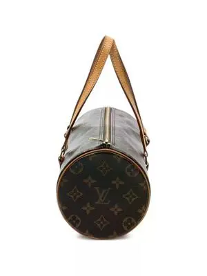 LOUIS VUITTON Monogram Papillon Tote Bag - Brown