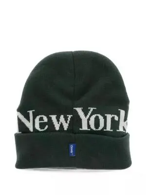 AWAKE NY Jacquard Logo Beanie Hat
