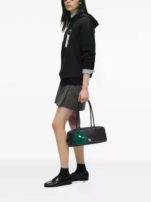 Karl Lagerfeld Ikon Pebble Elongated Shoulder Bag