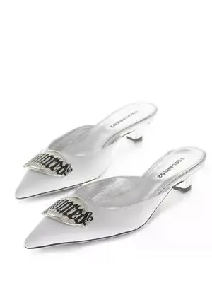 Dsquared2 Logo-plaque Pointed-toe Mules