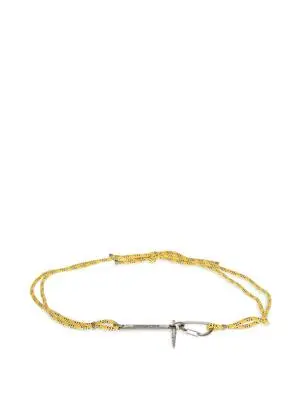 Dsquared2 Rope Carabiner Fastening Belt - Yellow