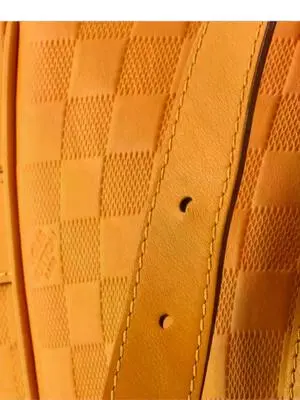 LOUIS VUITTON Tadao Tote Bag In Damier Infini Leather - Yellow