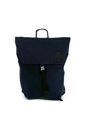 Neil Barrett City Flap Backpack - Blue