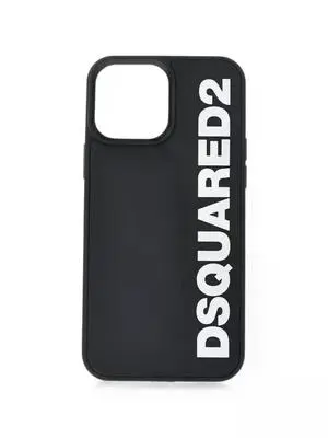 Dsquared2 Iphone 13 Pro Logo-print Case - Black