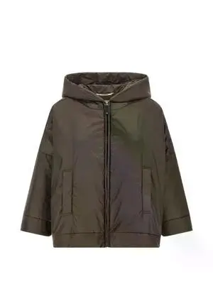 Max Mara Mtcfiore Hooded Jacket - Brown