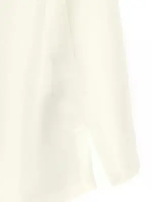 Max Mara Embroidered Silk Blouse - Neutrals
