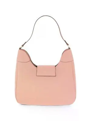 Moschino Heart Clasp Shoulder Bag - Pink