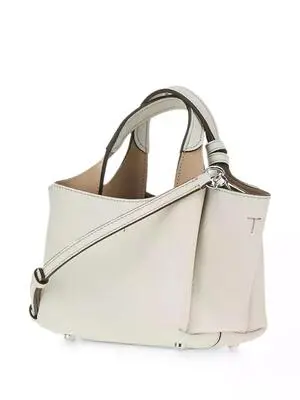 TOD'S T Timeless Leather Tote Bag