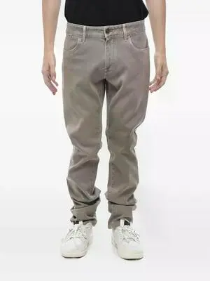 Corneliani Logo-patch Straight Jeans