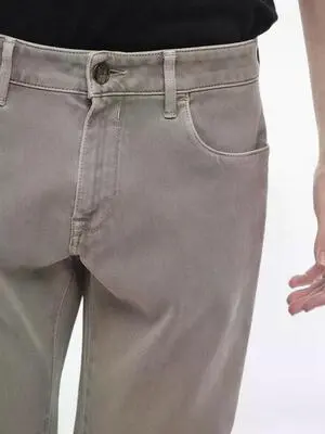 Corneliani Logo-patch Straight Jeans
