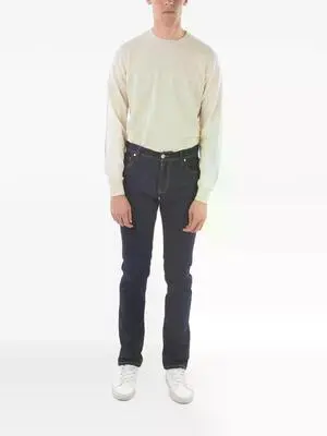 Corneliani Logo-patch Jeans