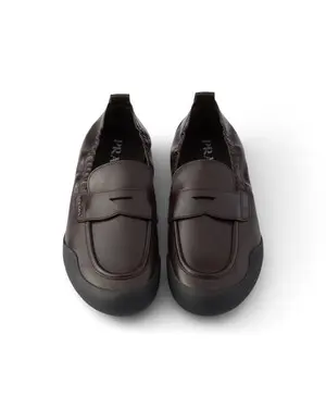 Prada Speedrock Leather Loafers
