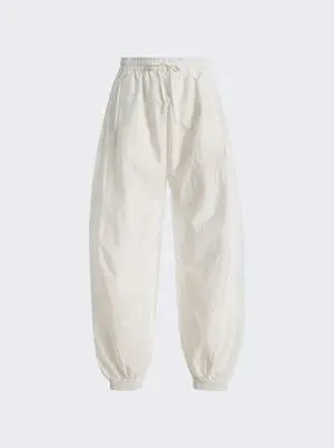 RÓHE Balloon Track Pants - Off White