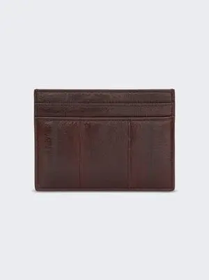 Saint Laurent Tiny Cassandre Card Case Scotch