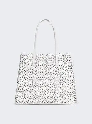 ALAÃA Mina 37 Bag In Vienne Wave Calfskin Off - White