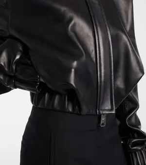 Khaite Cordan Leather Jacket