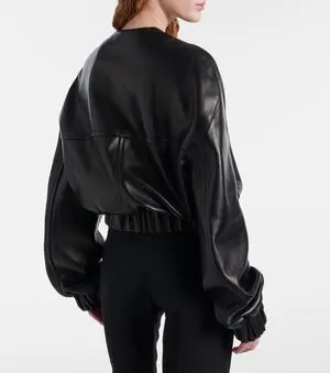 Khaite Cordan Leather Jacket