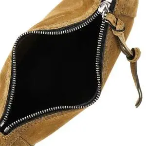 Isabel Marant Étoile Suede Leather Oskan Moon Bag
