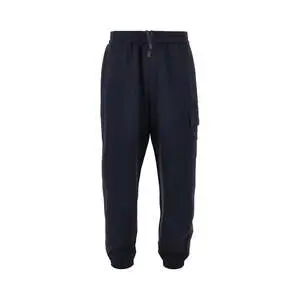 Emporio Armani Travel Eential Piquet Jerey Cargo Pant - Blue
